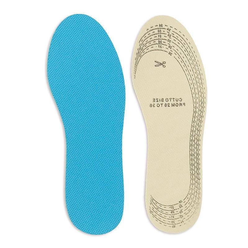 Double Sided Wearable Insoles for Children Allowing Free Cutting of ...