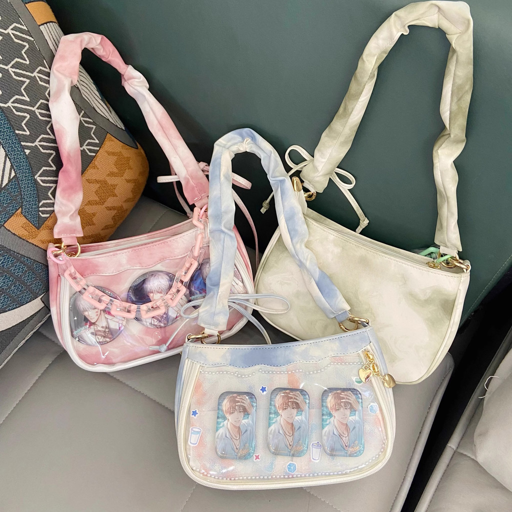 Cute Ita Bag Kawaii Clear Display Anime Badges Shoulder Bag JK Uniform ...