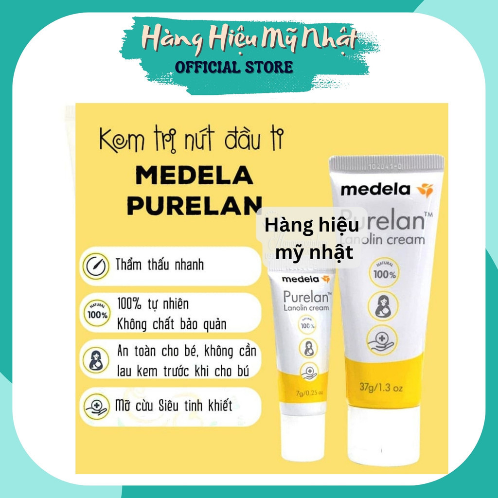 Medela Purelan cracked nipple cream 37g, Tender Care 7g, sheep fat ...