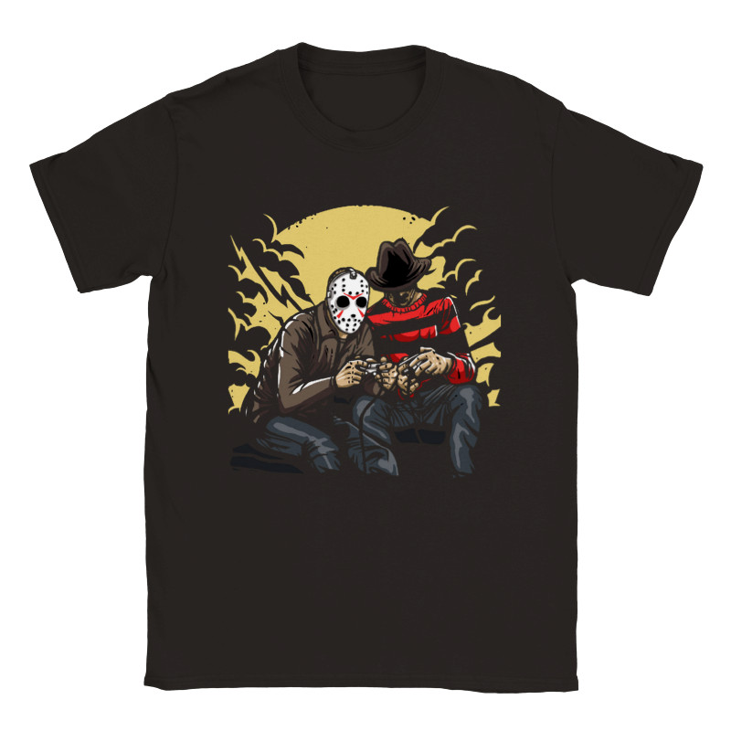 Dark Games Halloween T Shirt Freddy Krueger Jason Voorhees Scary Horror ...