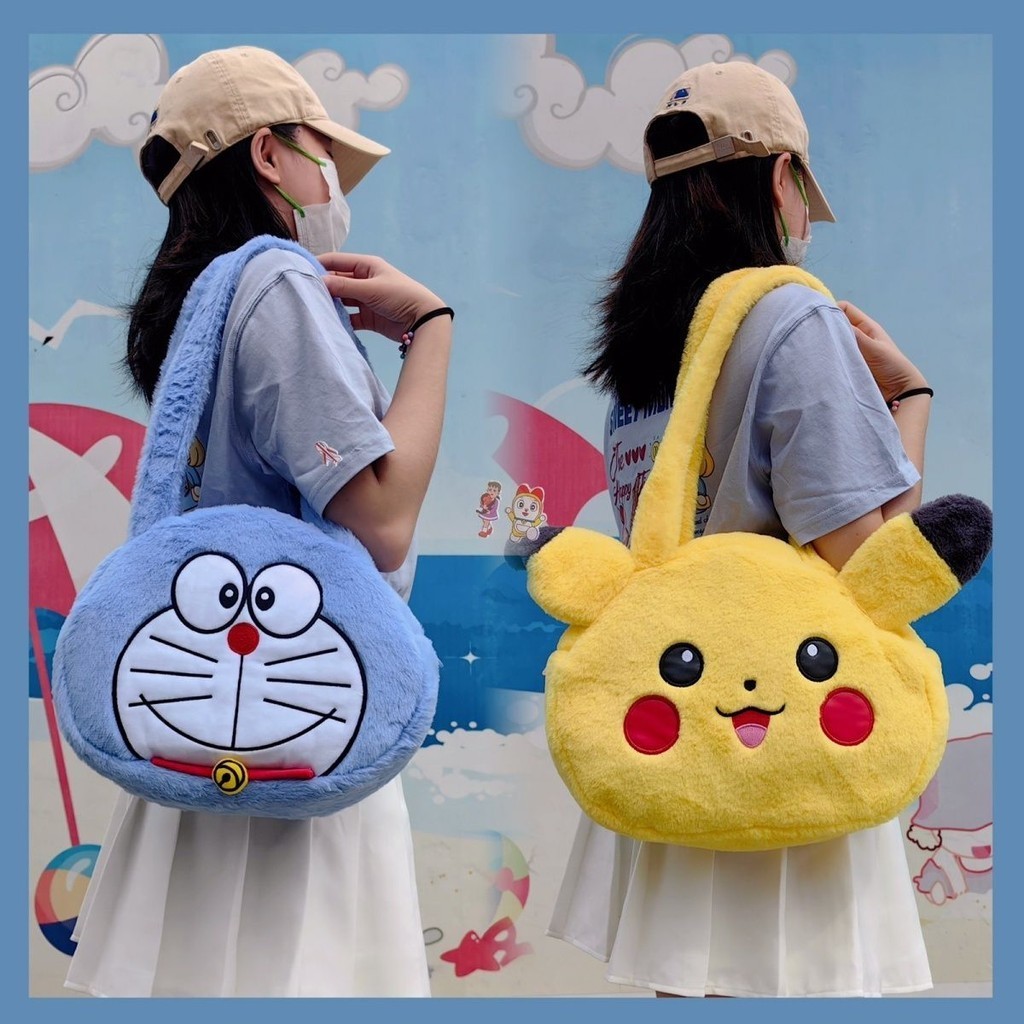 Doraemon Bag Female 2023 New Style Bag Cartoon Crossbody Portable ...