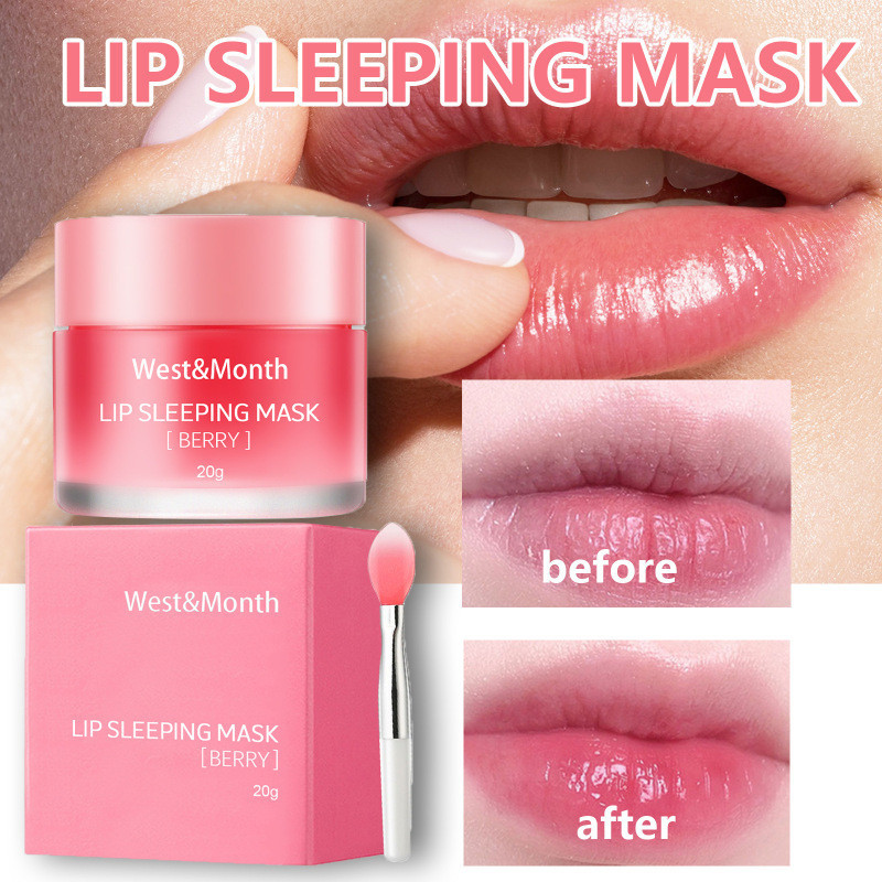 West&Month West&Month 20g Lip Sleeping Mask Night Sleep Moistened Lip ...