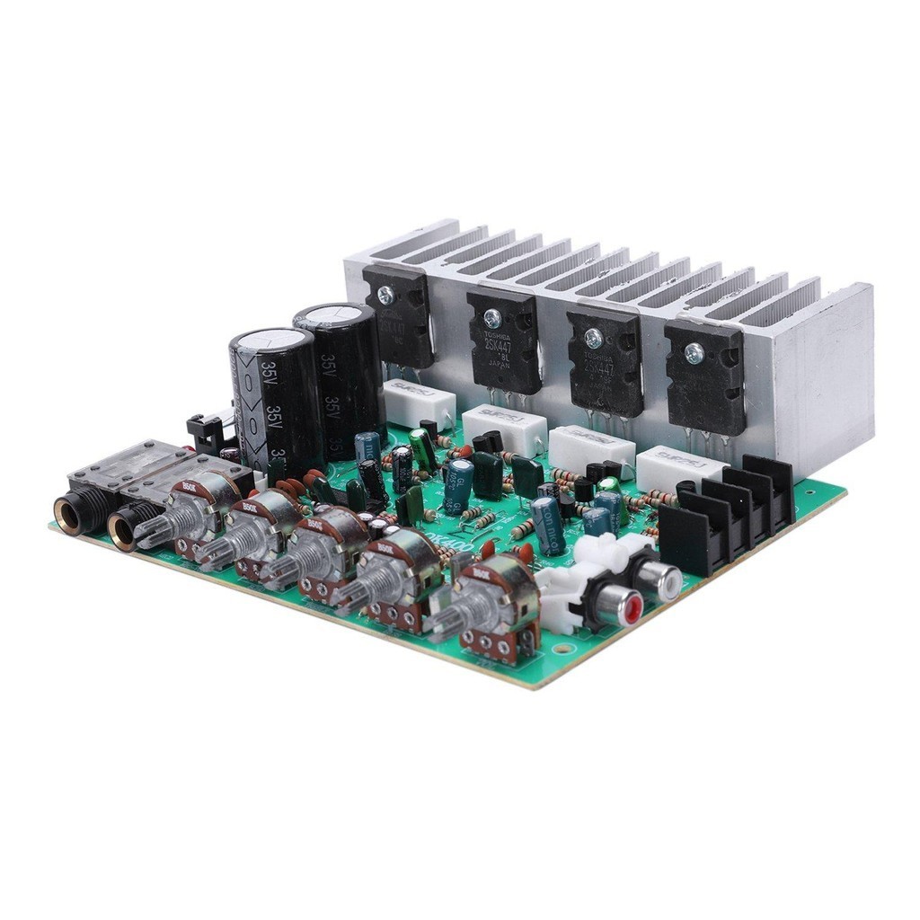 GG+Audio Amplifier Board Hifi Digital Reverb Power Amplifier 250W X 2 2 ...