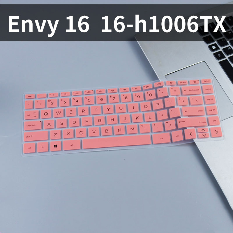 Silicon Laptop Keyboard Cover for HP Envy16 16-h1006TX Computer ...