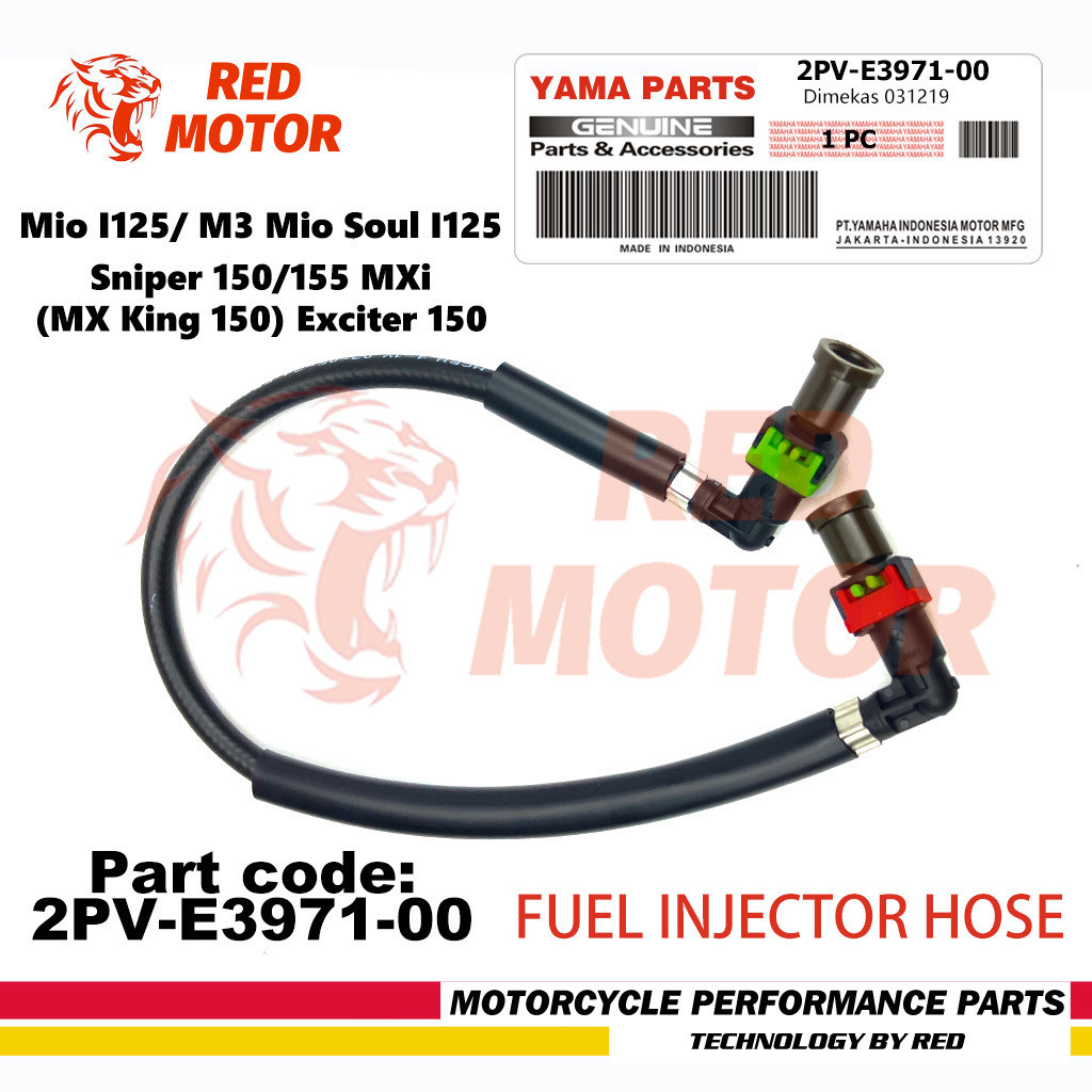 Fuel Hose 2PV-E3971-00 Mio I125/ M3 Mio Soul I125 Sniper 150/155 MXi ...