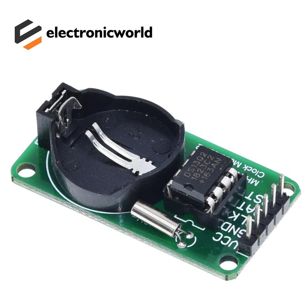 RTC DS1302 Real Time Clock Module For AVR ARM PIC SMD for Arduino ...