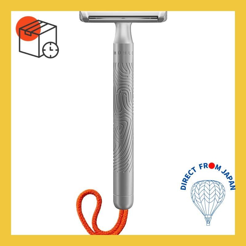 MULE COMPANION Body & Face Double-Edged Razor / Coral (red-orange ...