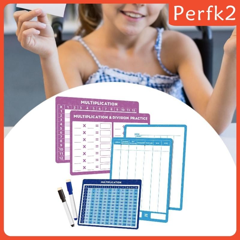 [Perfk2] Multiplication Chart Whiteboard, Long Division White Board ...