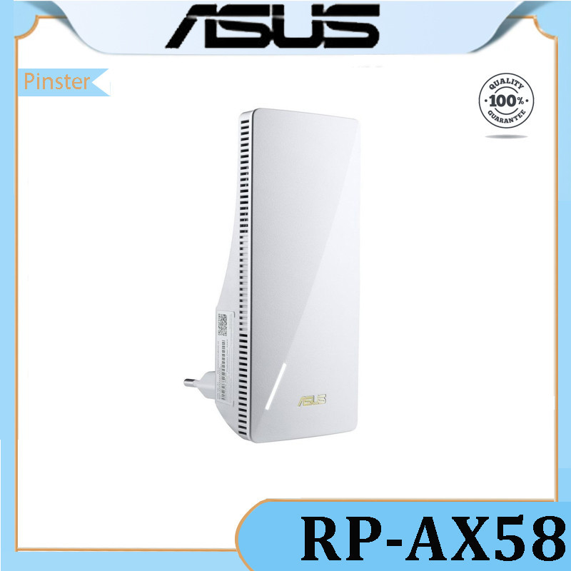 ASUS RP-AX58 WiFi Extender 6 (802.11ax) AiMesh fits all models of WiFi ...