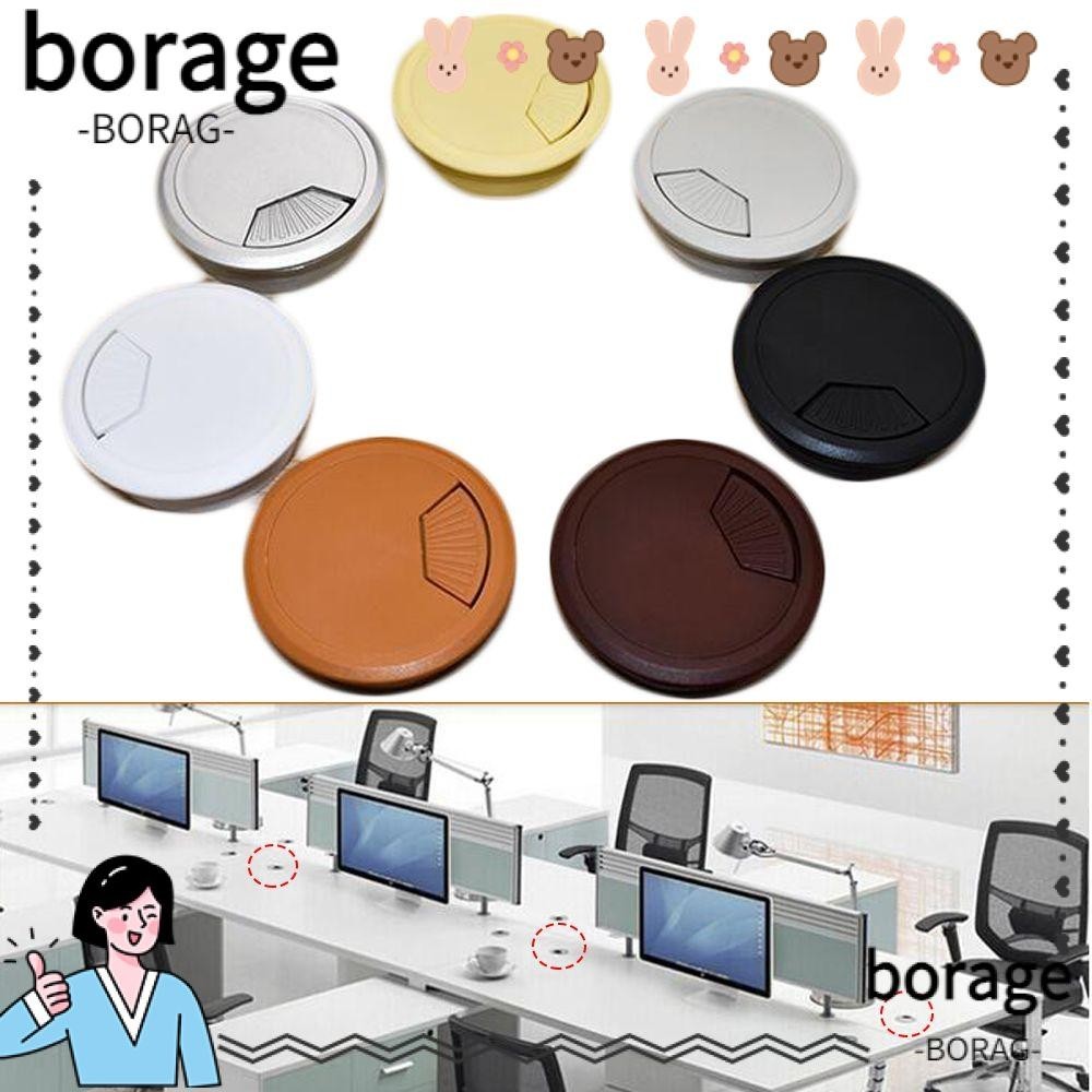 BORAG 60/80mm Computer Grommet Round Practical Cable Clamp Buckle Line ...