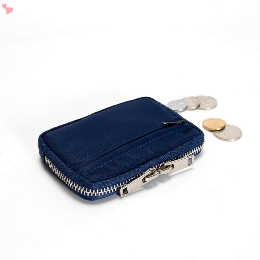 Japanese Men Wallet Small Card Holder Nylon Waterproof Earbuds Storage ...