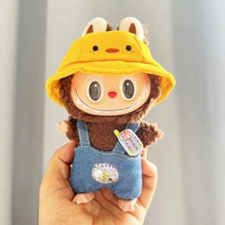 [RICHIS] Labubu Doll Hat, Labubu Time To Chill Filled Little Yellow ...