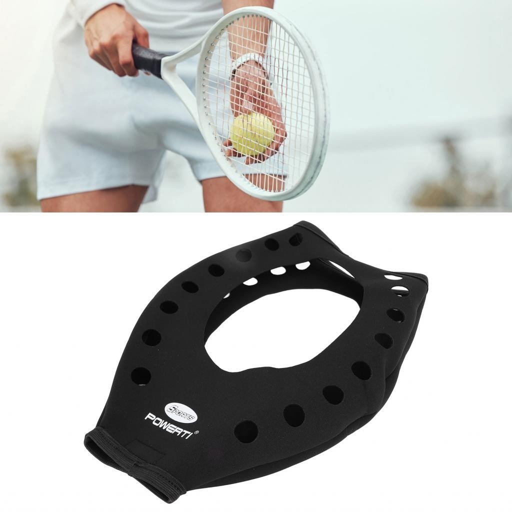 Rubikcube Portable Tennis Racquet Training Aid Velvet Fabric Sweet Spot ...