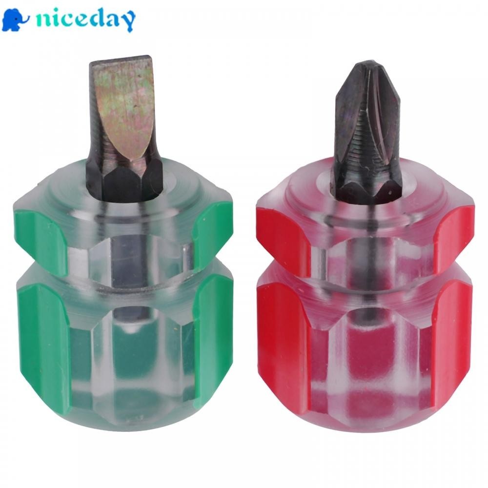 Industrial Grade Repair Tools Set of 2 Short Handle Flat CrossHead ...