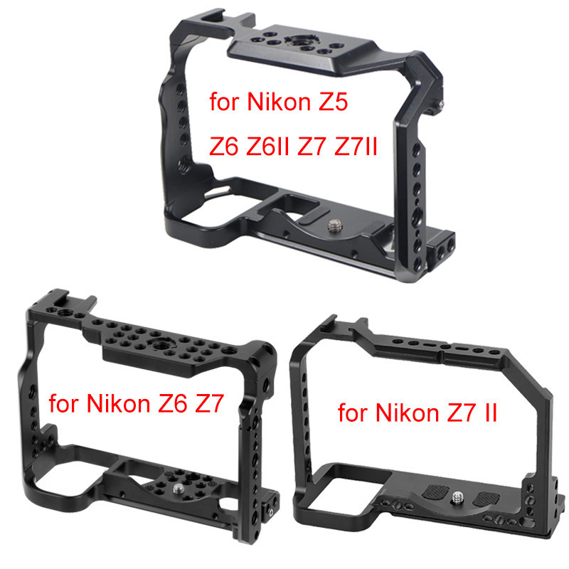Camera Cage Rig for Nikon Z7 II Mirrorless Camera Quick Release Bracket ...