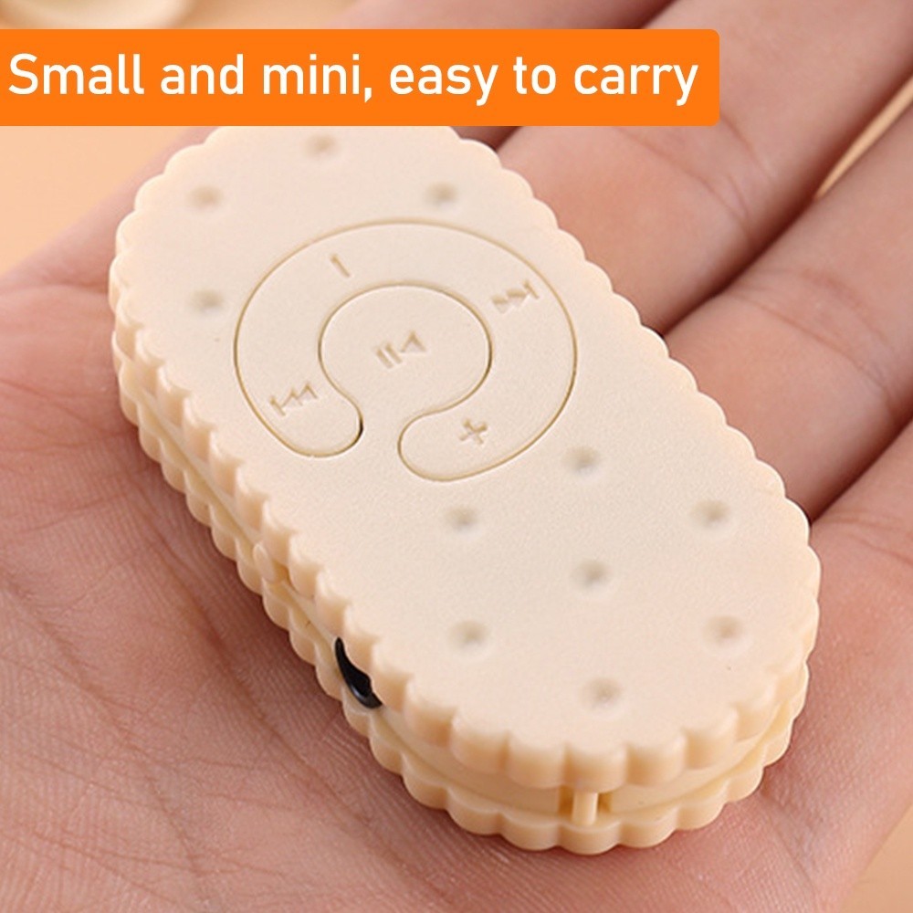 Mini USB MP3 Player Walkman Biscuit Shape Sports Music Media Player ...