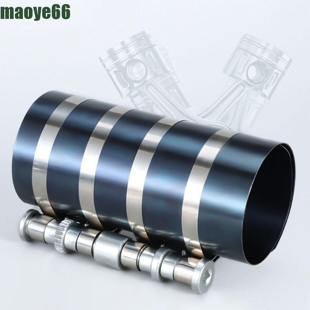 MAOYE Piston Ring Compressor, Ratchet Type Removal Piston Installation ...