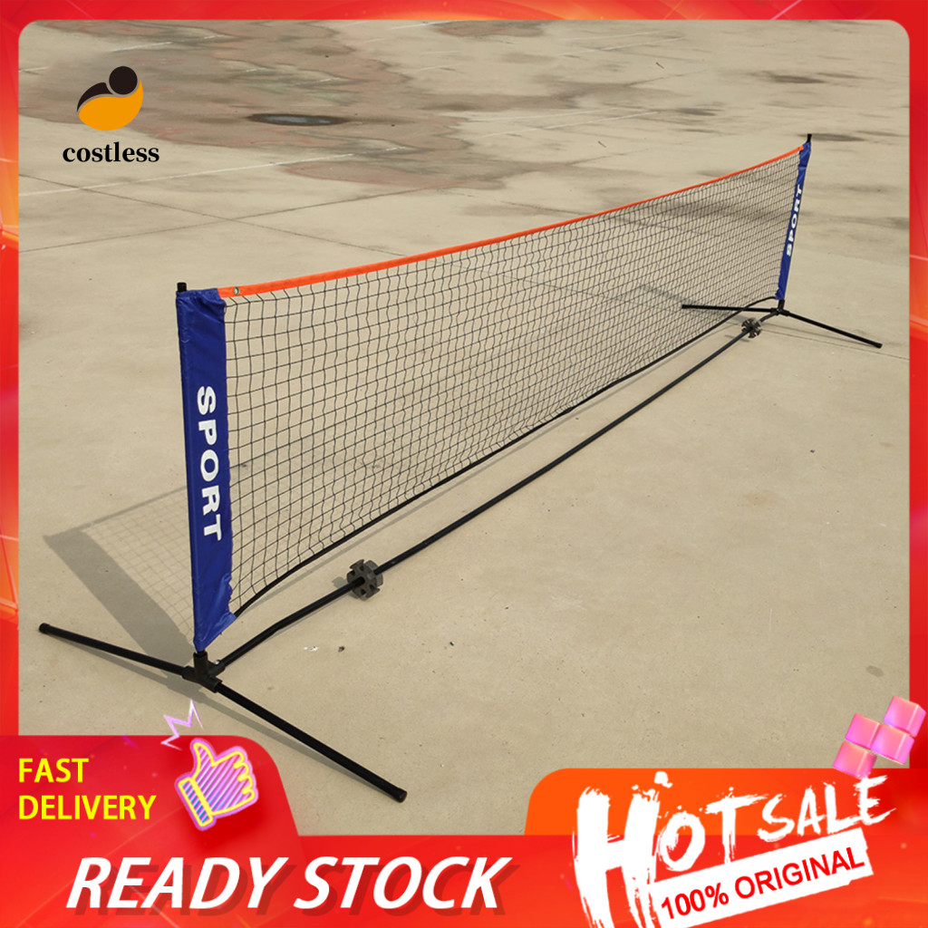 |COD| Badminton Net Thicker Foldable Easy Setup Nylon Sports Tennis Net ...