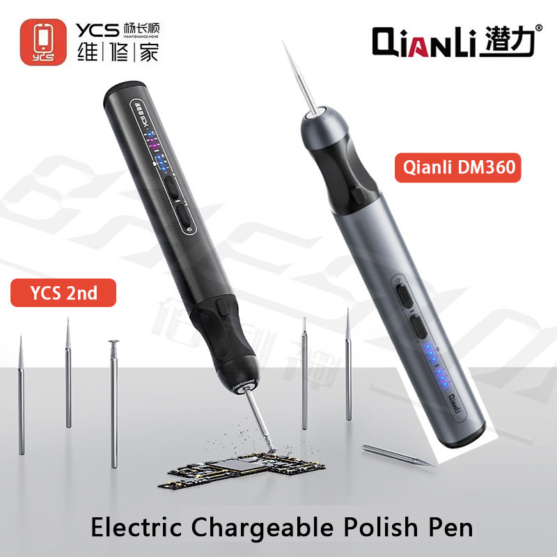 YCS 2nd Max Qianli DM360 Electric Chargeable Polish Pen for Phone PCB Screen Repair Professional ...