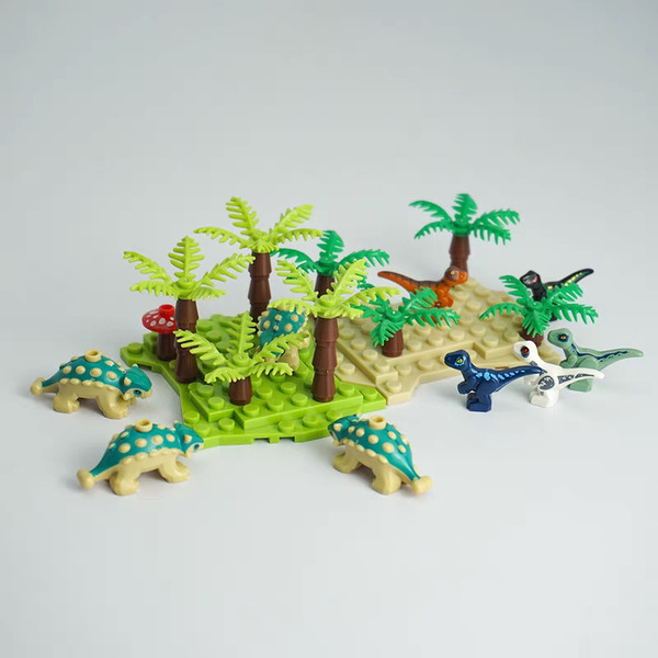 jurassic world lego lego dinosaurs Small Particle Dinosaur Building ...
