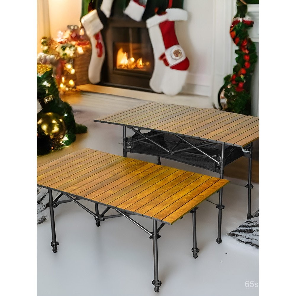 Outdoor Supplies Folding Table Aluminum Alloy Picnic BBQ Stall Table ...