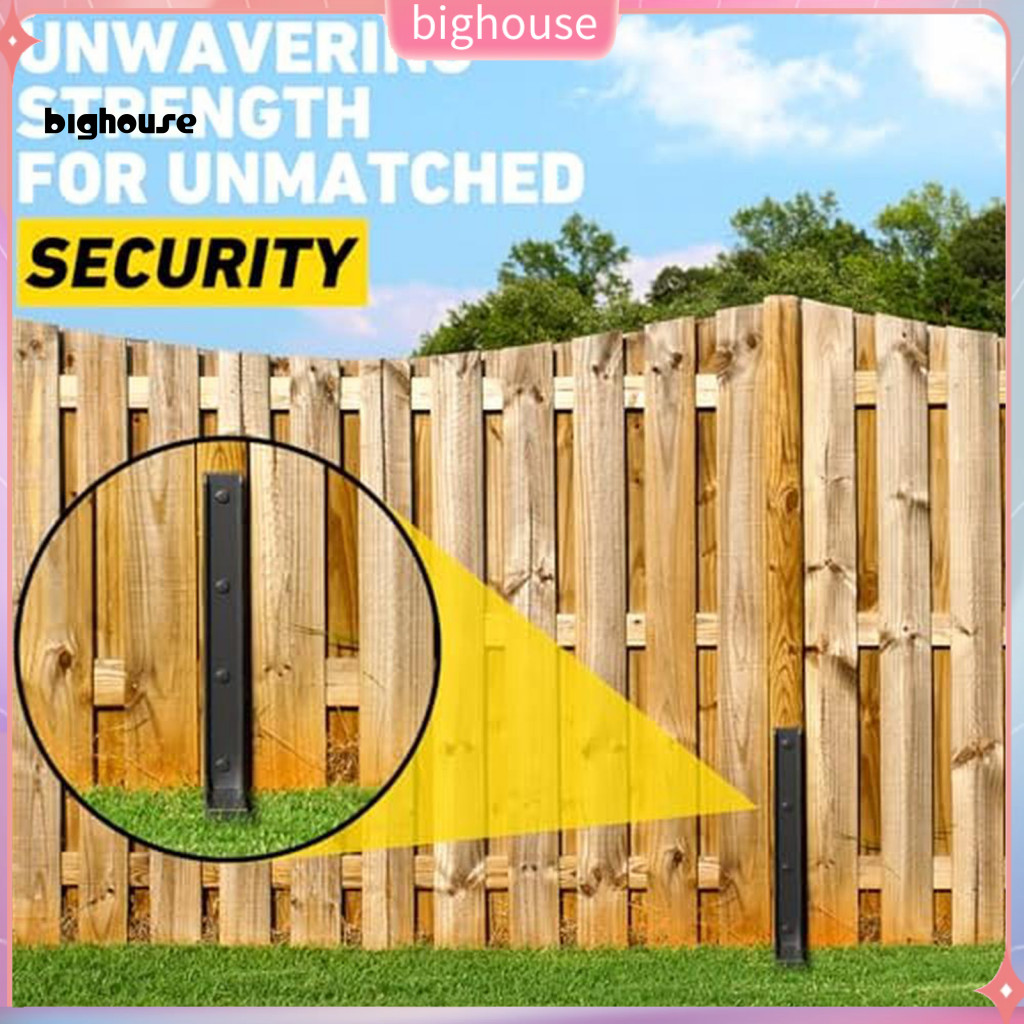 Broken Fence Post Stake Steel Fence Post Repair Kit Heavy Duty Ground ...