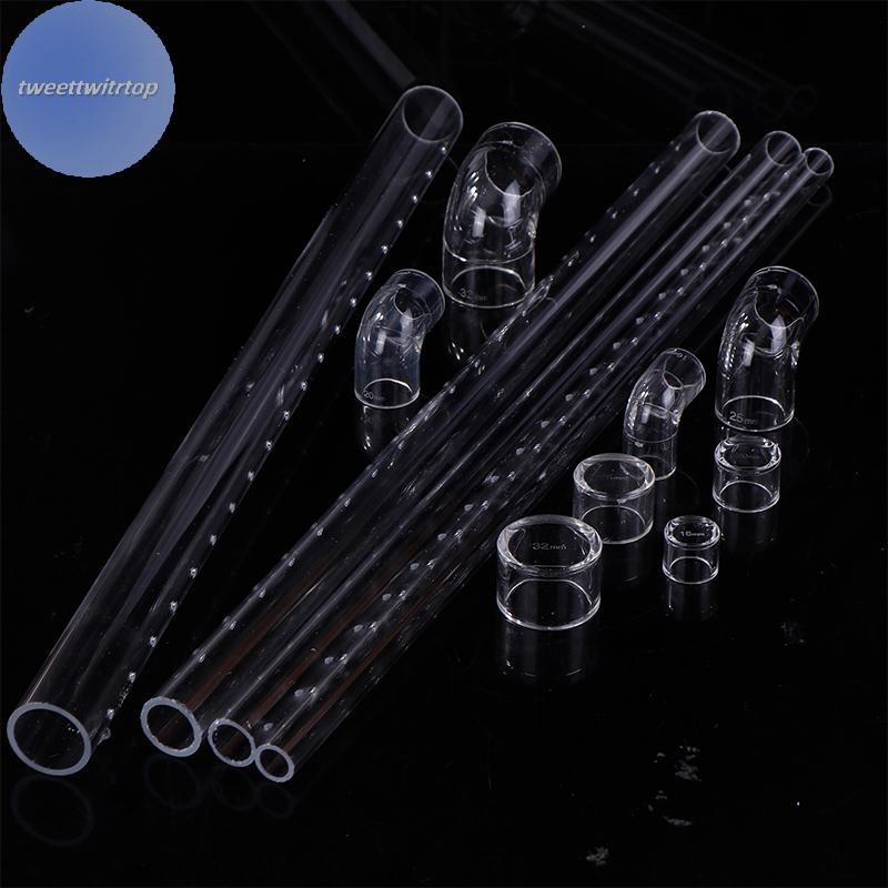 TRTOP Aquarium Filter Rain Bar Outflow Pipe Transparent Acrylic Rain ...