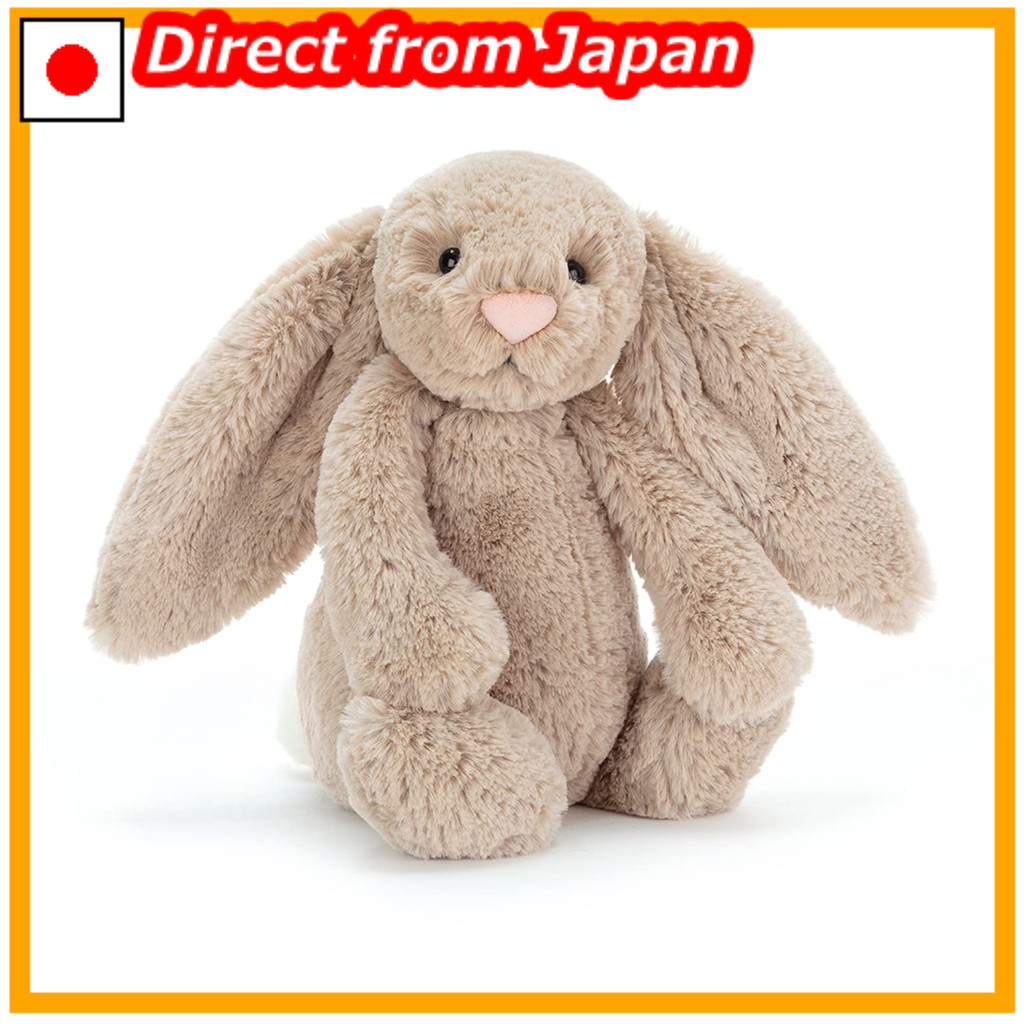 Plush Rabbit Jellycat Bashful Bunny M Color: Beige | Shopee Philippines