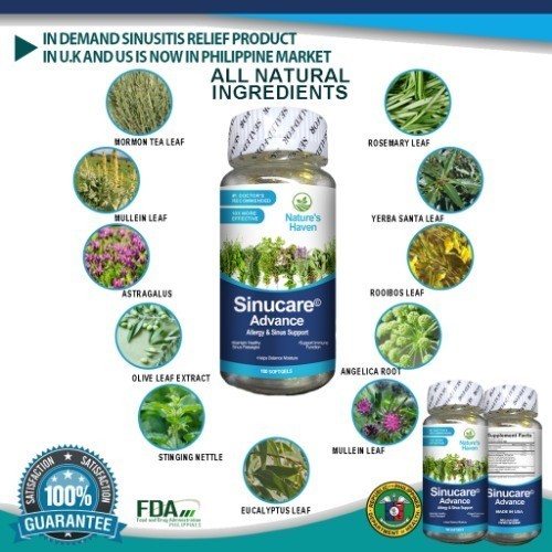 SINUCARE ADVANCE - Complete Formula for Sinus & Nasal Health with ...