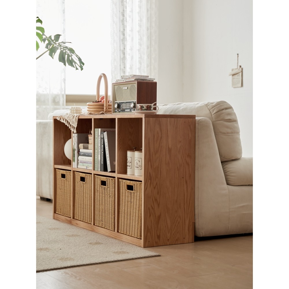 Storage Cabinet Wall-Mounted Integrated TV Cabinet Living Room Balcony ...