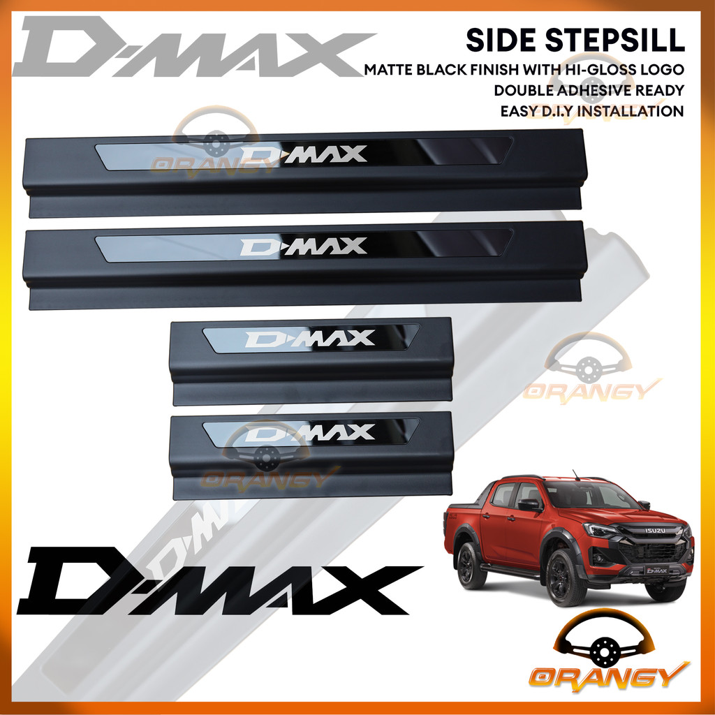 Isuzu DMAX D-MAX 2021 to 2025 OEM Side Stepsill In and Out Door Step ...