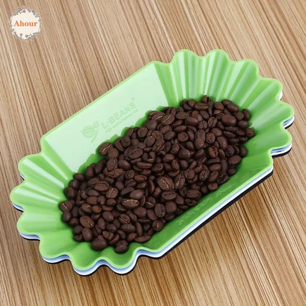 AHOUR Coffee Bean Tray, Plastic 22.3x13x3.5cm Sample Display Tray ...