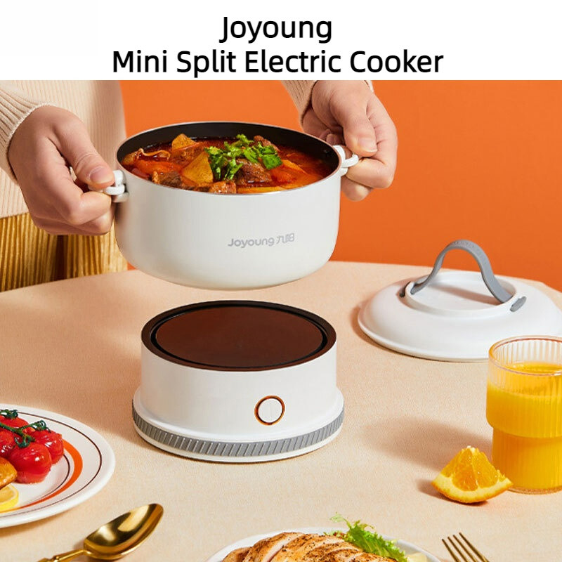 Joyoung's split-type electric cooker is a 1.2-liter multi-functional ...