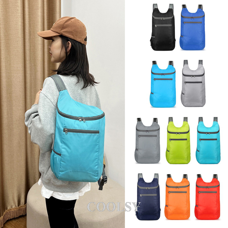 COOLSY Folding Backpack, Waterproof Foldable Packable Backpack, Leisure ...