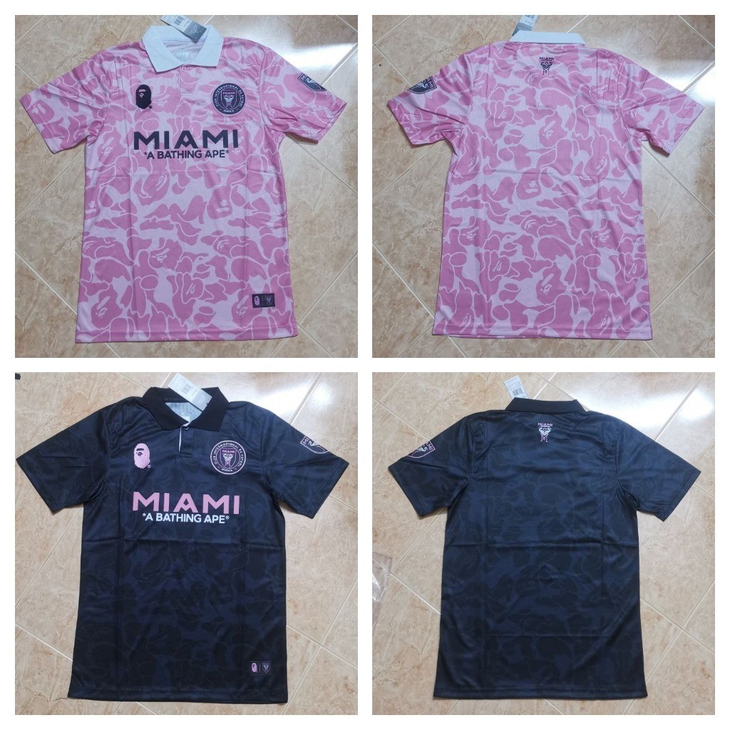 23/24 Inter Miami BAPE Kit Jersey S---5XL | Shopee Philippines