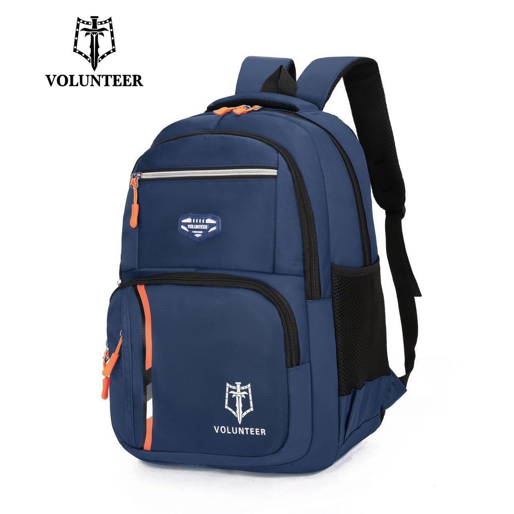 [NEW STYLE]VOLUNTEER Fashionable School Bag Waterproof Laptop Backpack ...