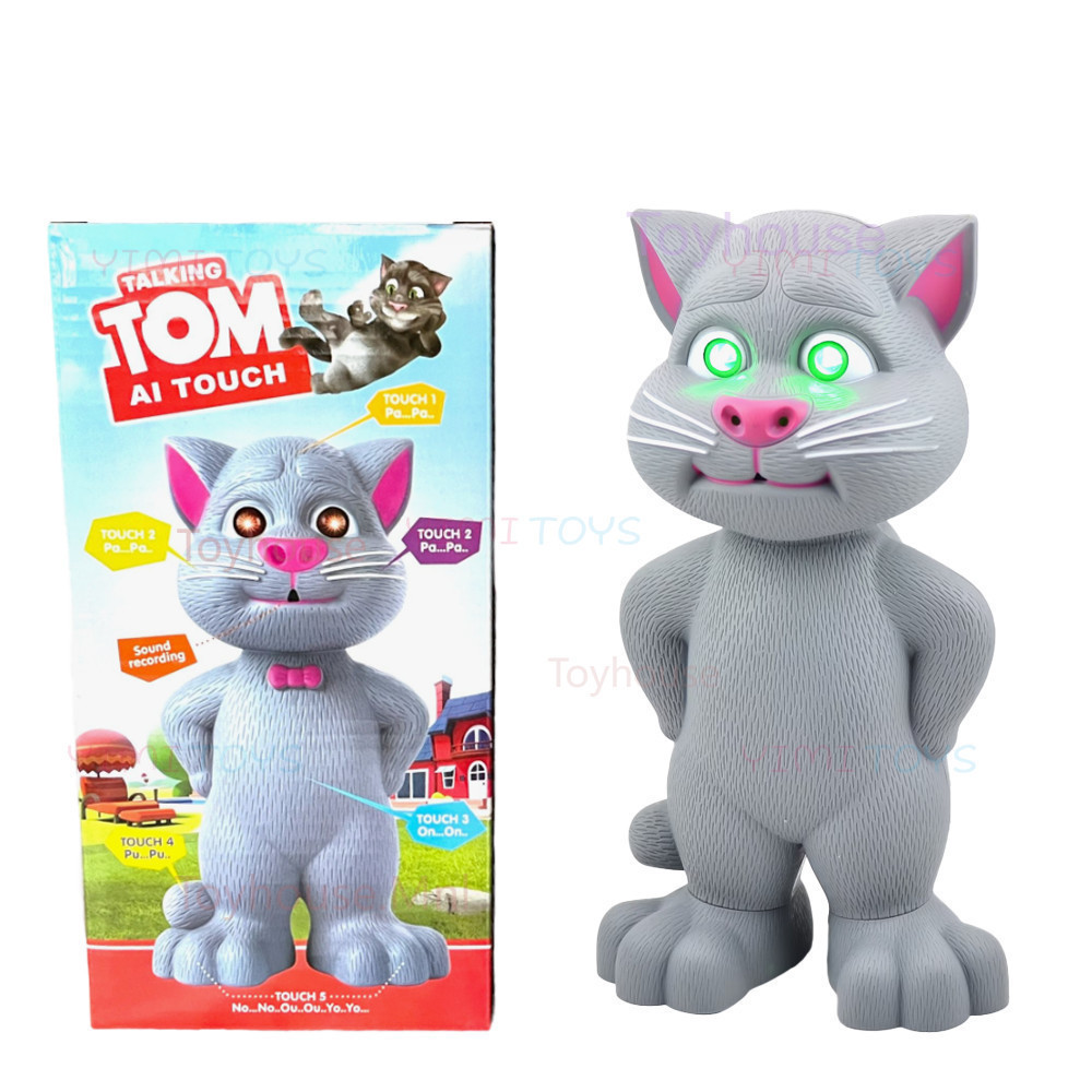 TALKING Tom TOY Smartcat Multi-touch and recording functions | Shopee ...