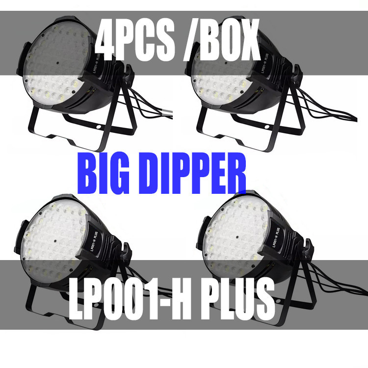 Big Dipper LP001-H PLUS 60 LED 3W RGBW LED Par Lights Stage Lights 4Pcs ...