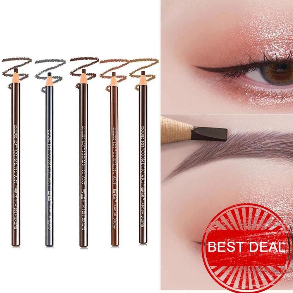 Eyebrow Pencil Microblading Waterproof Makeup Eye Tinting Stereo Kit ...