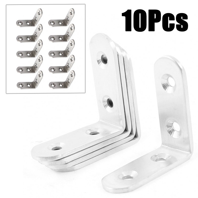 Angle Bracket Corner Holder Drawer Cabinet Tool Joint L Shape Connector ...