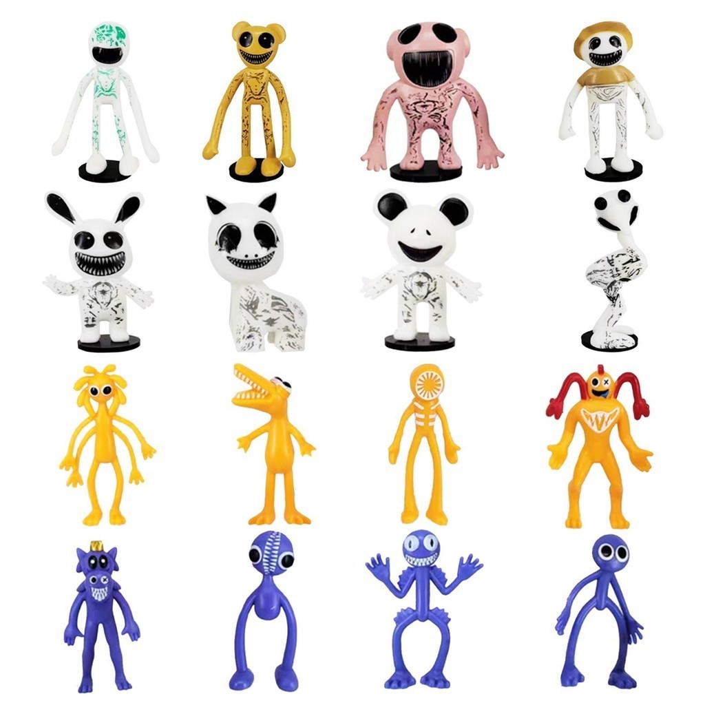 4/8pcs Zoonomaly Figure Toys Horror Game Zoo Guard Figure Set PVC Doll ...