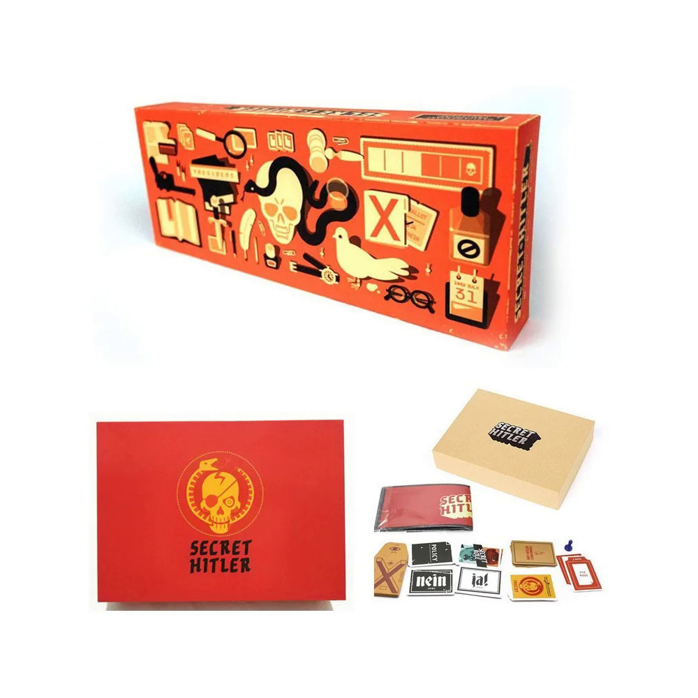 Secret Hitler Board Game Card Game Party Game SHT | Shopee Philippines