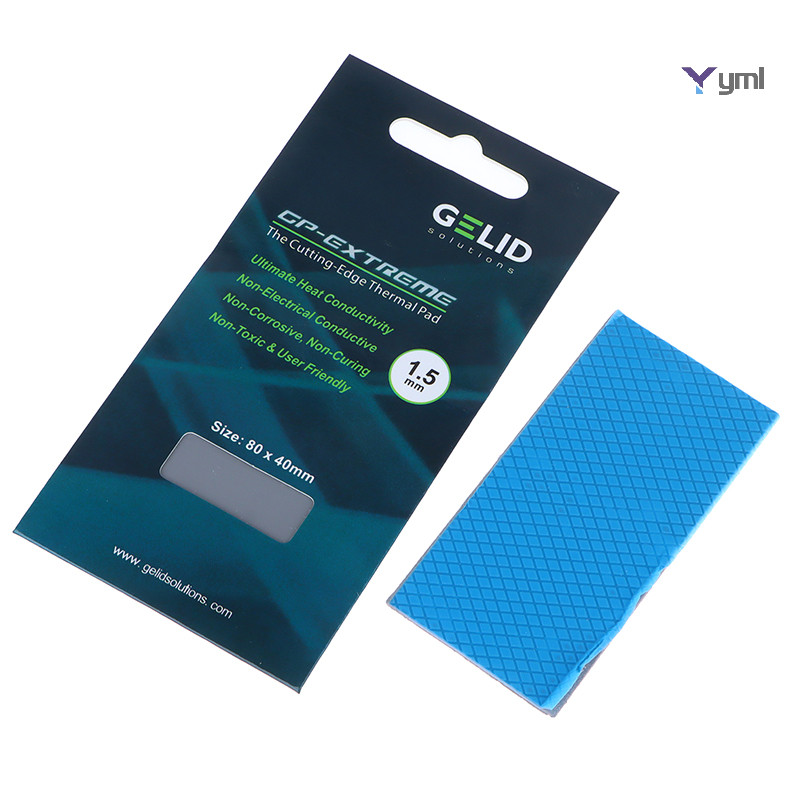 GELID GP-Ultimate 15W/MK Thermal Pad CPU/GPU Graphics Silicone Grease Pad Heat new | Shopee ...