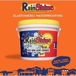 RAIN OR SHINE ELASTOMERIC WATERPROOFING PAINT 1 GALLON (PART B ...
