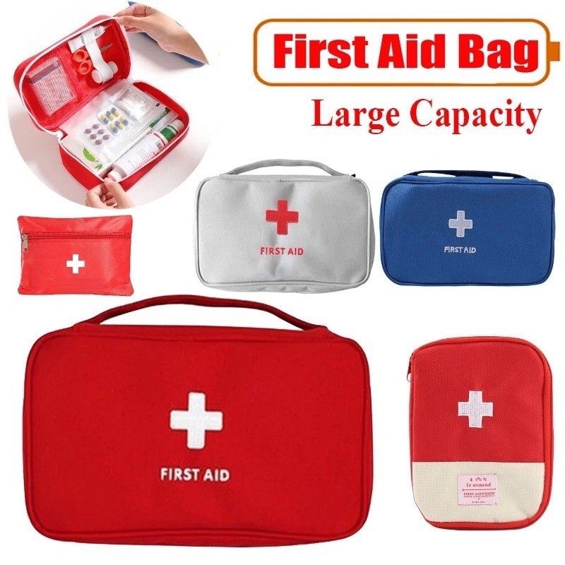 First Aid Kit Portable Medical Pouch Outdoor Survival Emergency Bags ...