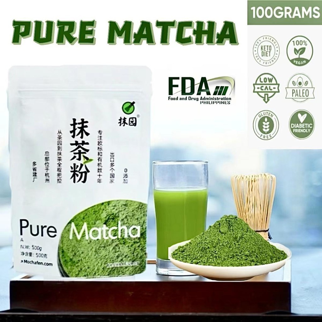 Matcha powder ceremonial grade Pure Unsweetened matcha green tea powder ...