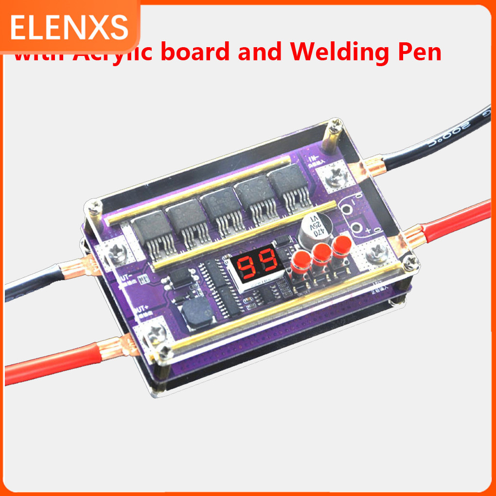 12V Mini Spot Welder DIY Set Circuit Panel Lithium Battery Professional ...
