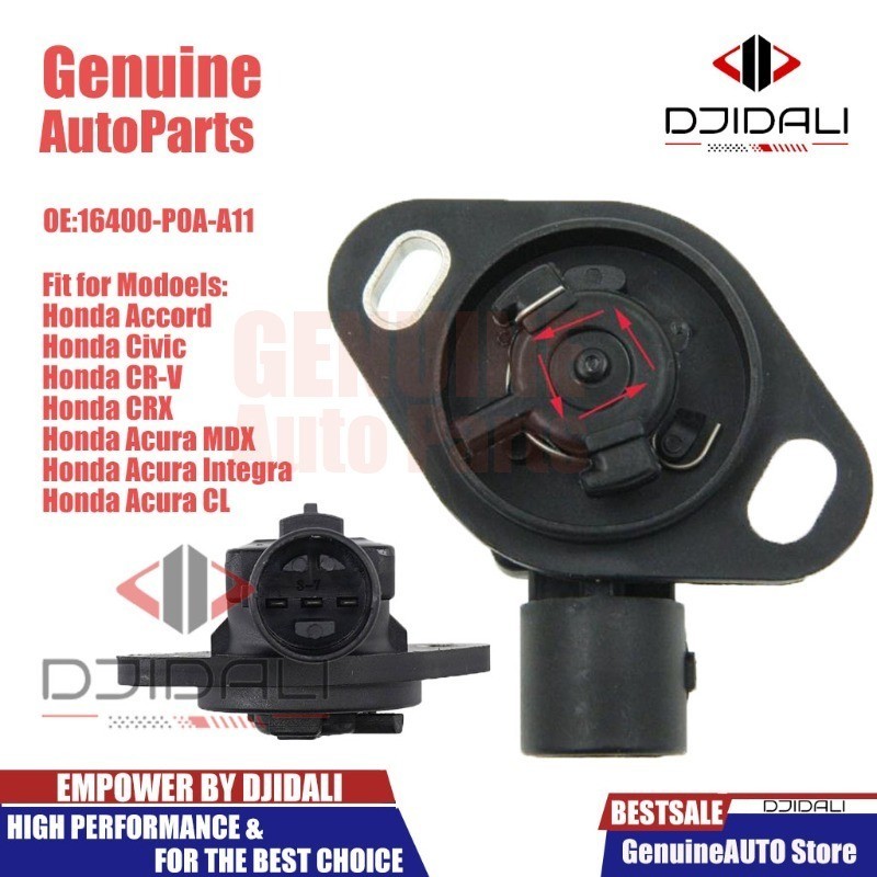 New Throttle Position Sensor TPS For Honda Accord Civic CR-V CRX Acura ...