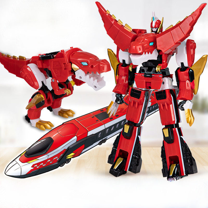 Heart explosive Dragon Battle car 4 Battle dragon combination flying ...