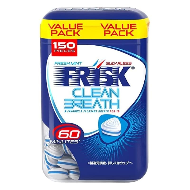 Kracie Frisk Clean Breath Bottle Fresh Mint 105g × 8 pieces | Shopee ...